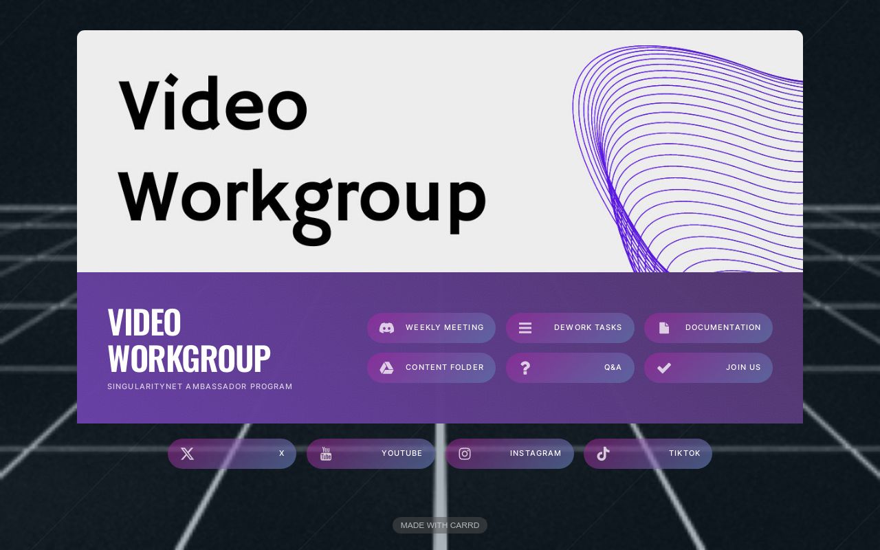 Video Workgroup